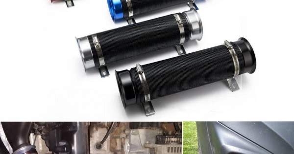 Universal Air Intake Pipe, 76mm Flexible Air Pipe , Air Intake ...