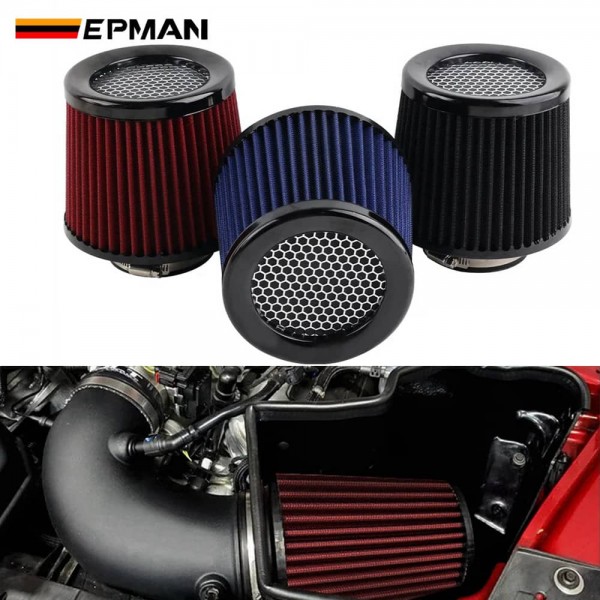 EPMAN 20Sets/Carton 76MM /3" Air Filter Car Racing Universal Sport Cold ...
