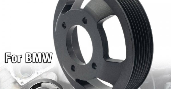 EPMAN Aluminum Water Pump Pulley for BMW M52TU/M54 Engines - CNC 6061 ...