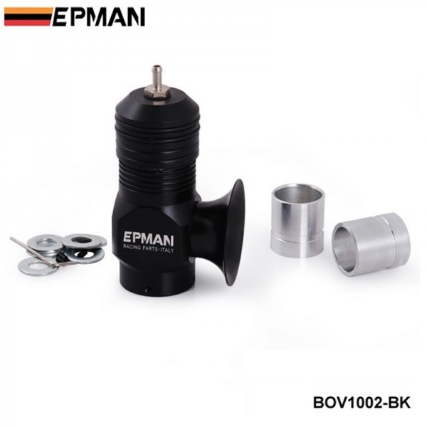 EPMAN Universal Billet Aluminum Type-H-RFL Blow off Valve black BOV ...