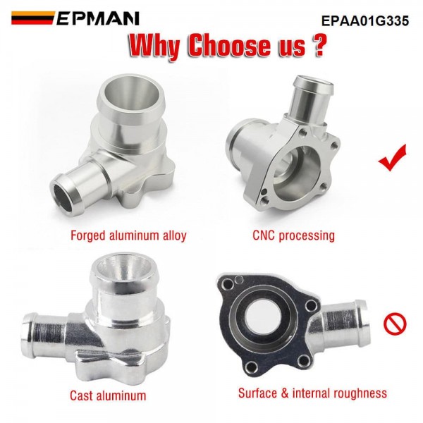 EPMAN Performance Diverter Valve Conversion Kit For Audi S3 For VW Golf ...
