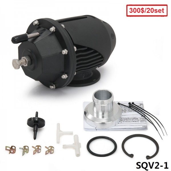 Tansky - 20Set/Carton Adjustable Blow off value SQV2 BOV (black ...