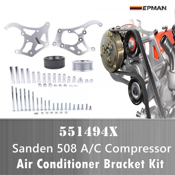 EPMAN For Sanden 508 LS1 LS2 LS3 LS6 LS LSX Truck Aluminum A/C ...