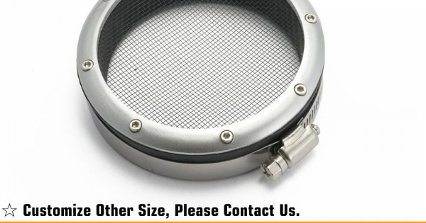 EPMAN 3" /3.5" /4" Turbo Inlet Grill Protector Guard Turbocharge Screen ...