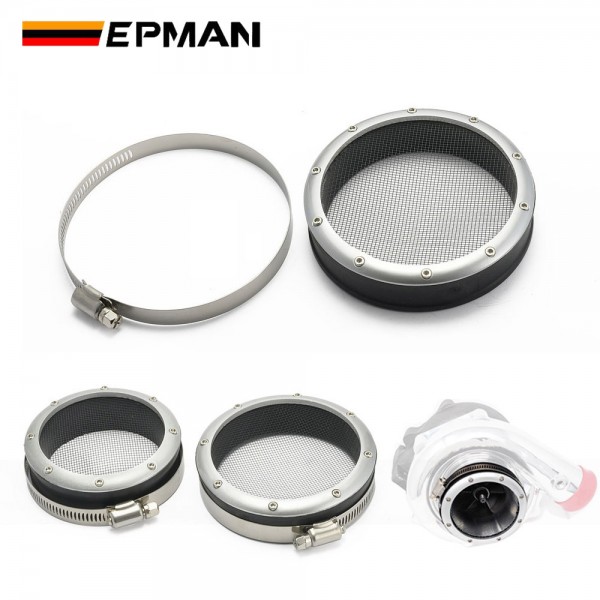 EPMAN 3" /3.5" /4" Turbo Inlet Grill Protector Guard Turbocharge Screen ...