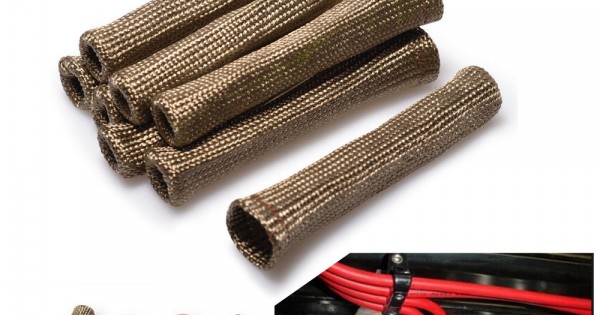 EPMAN High Performace Heat Protector Sleeve Spark Plug Wire Boots Red ...