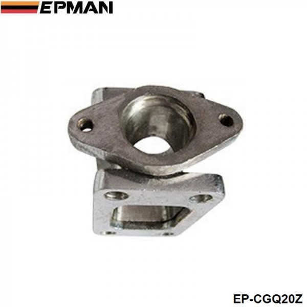EPMAN T3-T3 Cast Iron TURBO MANIFOLD ADAPTER+38MM WASTEGATE FLANGE ...