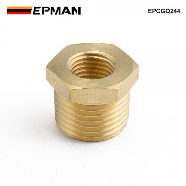EPMAN Male To Female Pipe Reducer Hex Thread Brass Adapter Thread Valve