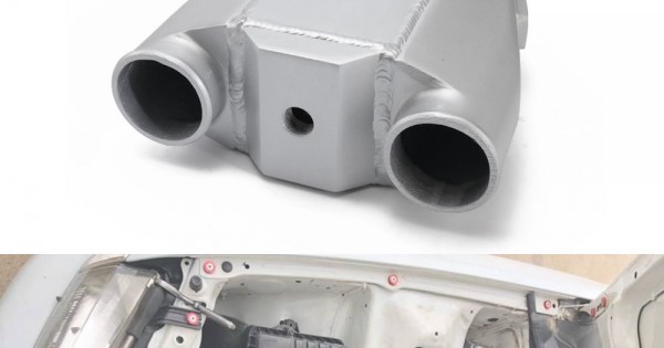 EPMAN -Universal Aluminum Water To Air Turbo Intercooler Front Mount 9. ...
