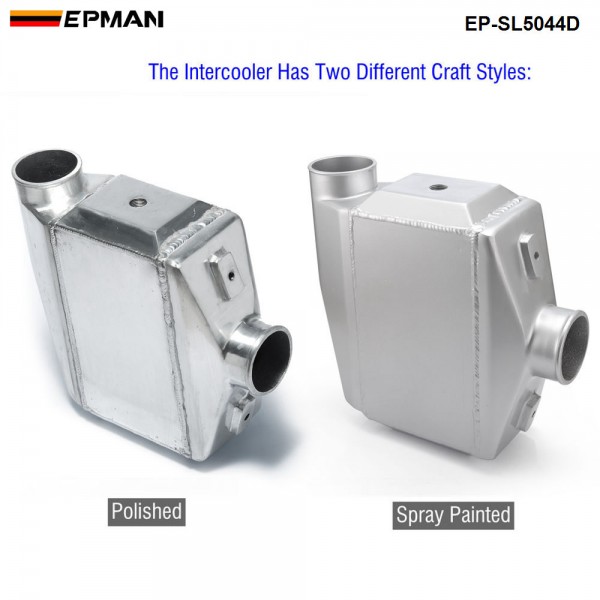 EPMAN-Turbo Water to Air Intercooler - 13.3"x12"X4.5" Inlet/Outlet: 3 ...