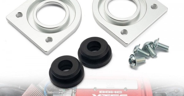 EPMAN Aluminum Radiator Lower Mount Bracket Relocator W/Low Profile ...