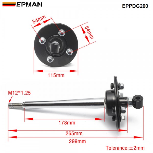 EPMAN Drift Tuning Adjustable Short Shifter Lever with Knob Kit For BMW ...