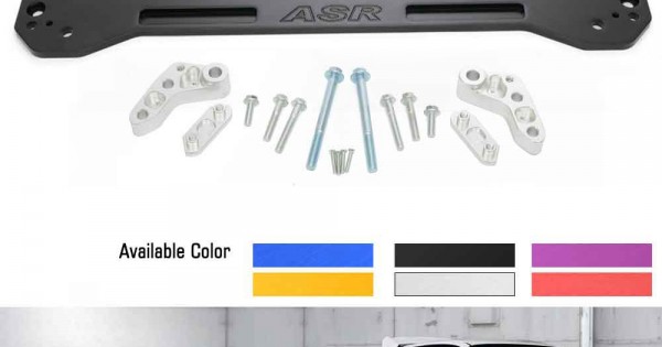 ASR Rear Subframe Reinforcement Brace For Honda Civic 96-00 EK-RB-02P