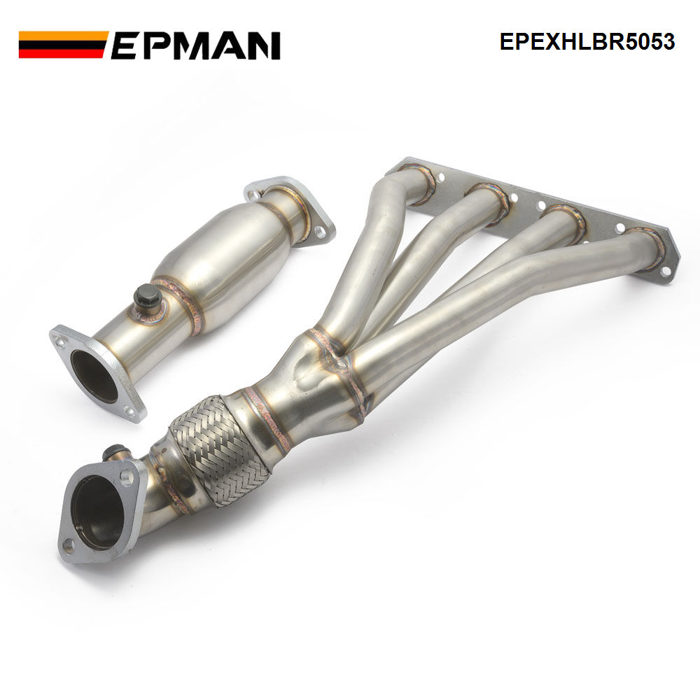 EPMAN Stainless Steel Exhaust Header Test Pipe For 2002-2006 Mini ...