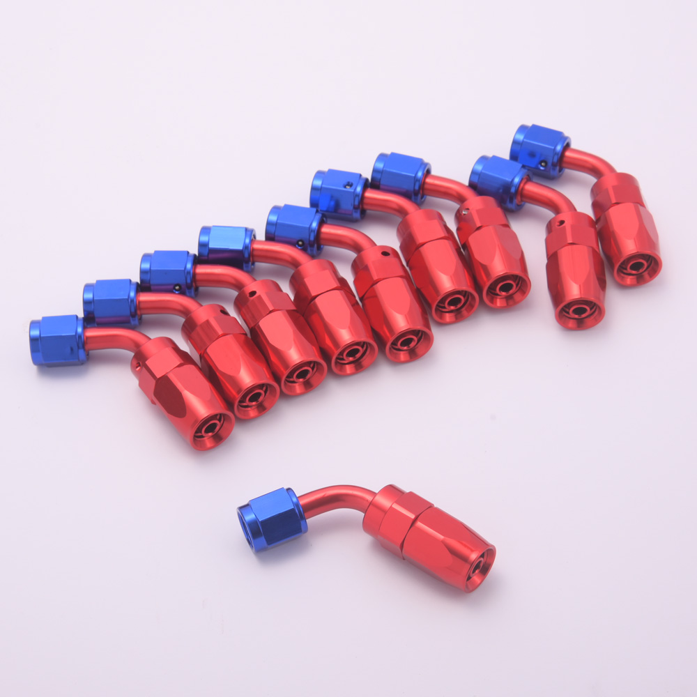 EPMAN 10PCS/LOT Universal AN4/AN6/AN8/AN10/AN12 Straight 0°/45°/60°/90 ...